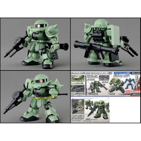 Mô Hình Gunpla Sd Cs Sdcs Gundam Cross Silhouette Zeta Zaku Nightingale Bandai