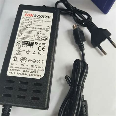 Adaptor Dvr Hikvision 12v 5a Lazada Indonesia