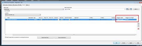 Solved Profile View Data Band Autodesk Community