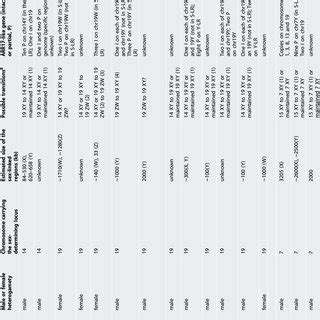 Possible Transitions In Sex Determination And Sex Chromosomes In Download Scientific Diagram