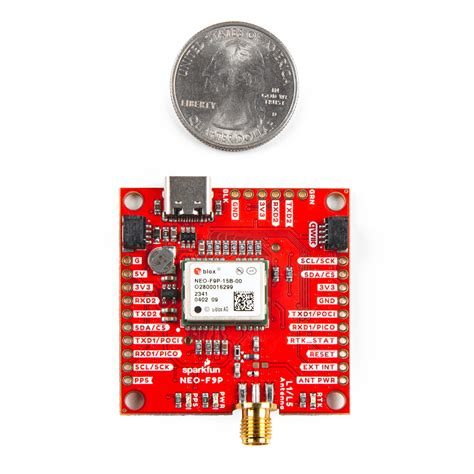 Moduł Gnss Rtk L1l5 Breakout Neo F9p Qwiic Sparkfun Gps 23288