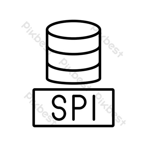 Database Server Icon Sql Databases Line Png Images Ai Free Download