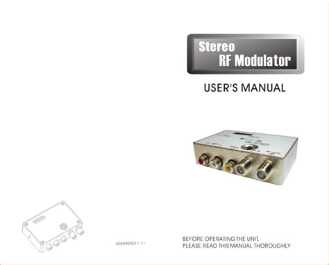 Rf Modulator