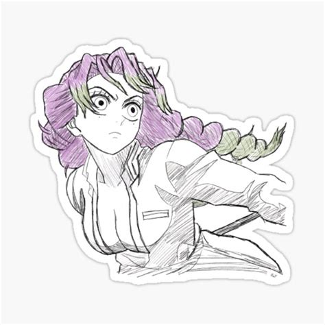 Love Hashira Sticker For Sale By Reesexo Redbubble