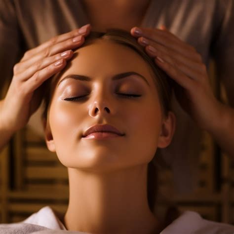 Premium Ai Image Massage Girl In Spa Center