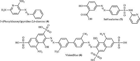 Chemical Structures Of Azo Based Drugs Download Scientific Diagram