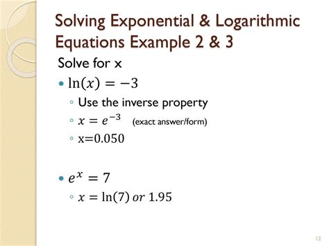 Exponential And Log Functions Ppt Download