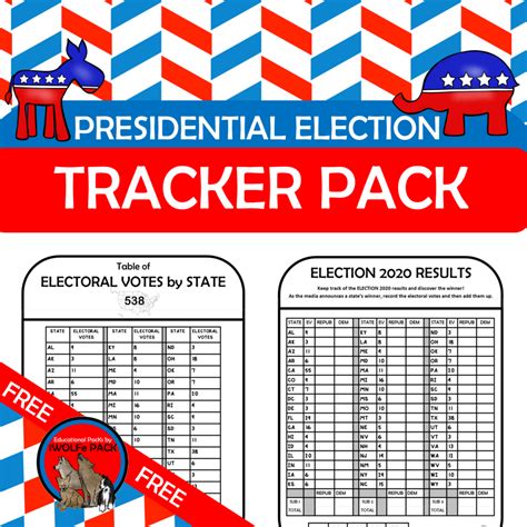 Presidential Election Tracker Pack The Wolfe Pack