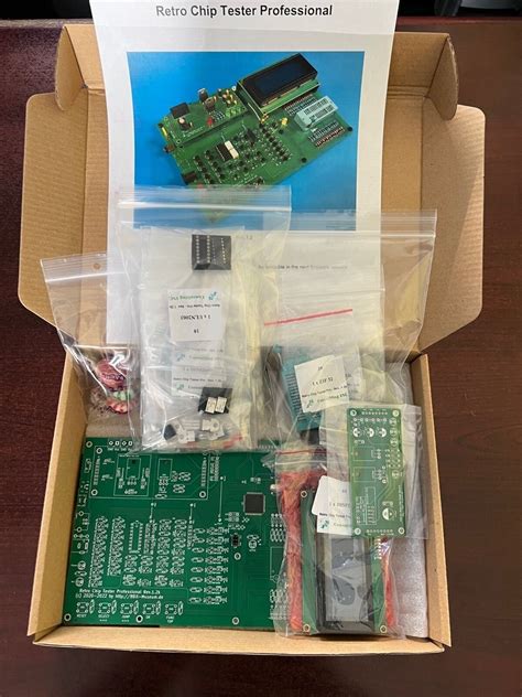 Retro Chip Tester Professional Ic Integrated Circuit Tester Pro Ebay