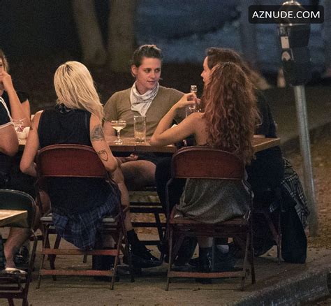 Kristen Stewart And Girlfriend Dylan Meyer Dining In Los Angeles Aznude