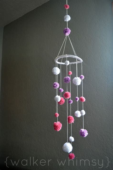 Walker Whimsy Pom Pom Mobile