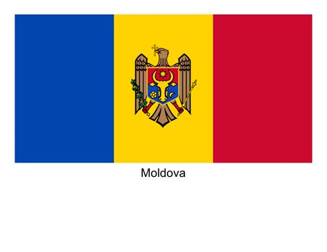 Moldova Flag Template Download Printable Pdf Templateroller