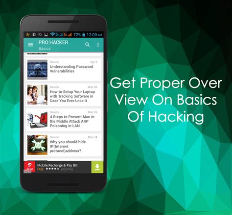 pro hacker tutorials apk for android download
