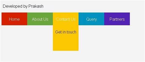 How To Create An Animated Dropdown Menu With Jquery