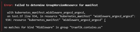 Unable To Create Custom Resource Cr Failed To Determine Groupversionresource For Manifest