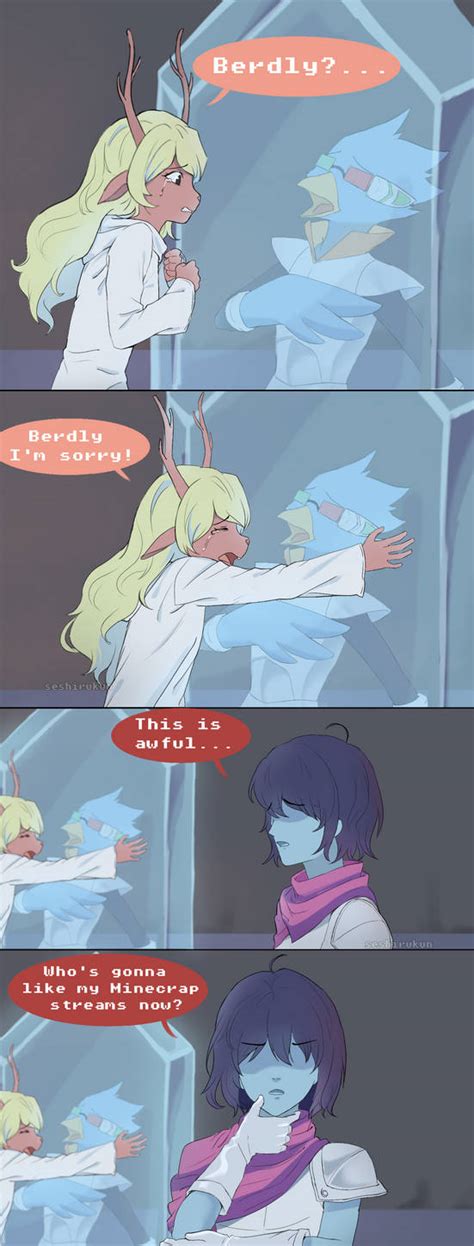 Losing Berdly Deltarune Comic By Seshirukun On Deviantart