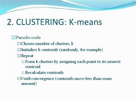 Partitional And Hierarchical Based Clustering Lecture 22 Based