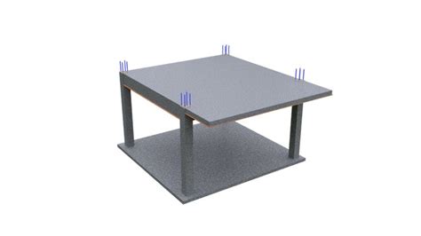 Cantilever Solid Slab Reinforcement Arrangement