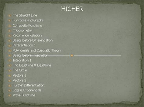 Higher The Straight Line Functions And Graphs Composite