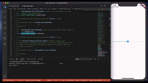 Flutter Creating Custom Thumb Slider Tutorial Youtube