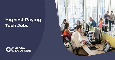 discover the top highest paying tech jobs in the industry