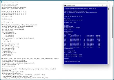 Knapsack Problem Using Simulated Annealing Example James D Mccaffrey