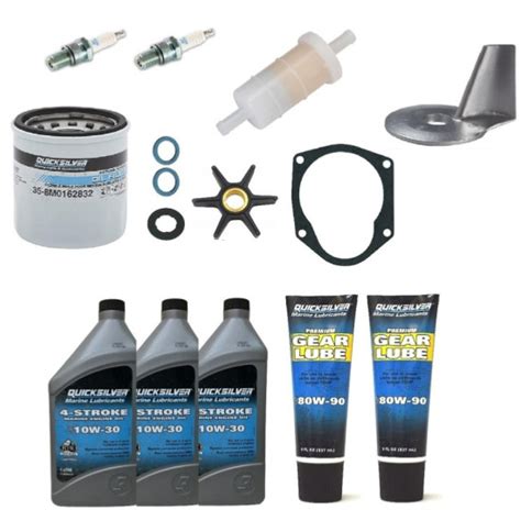 Revisión Kit Mercury 25cv 4 Tiempos Carburador Me25 Carb Barco Y Fueraborda