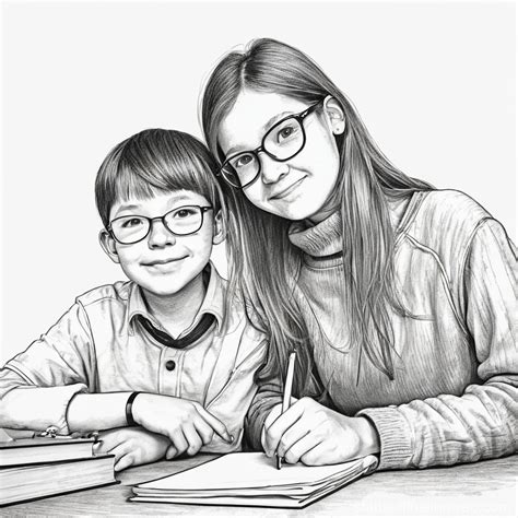 Classmate Drawing Stable Diffusion Online