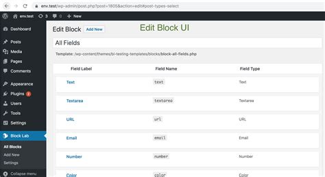 Refactor Edit Block Ui To Use React Issue Getblocklab Block