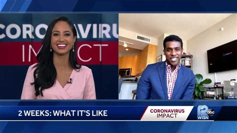 Wisn 12 News Sheldon Dutes Almost Done With Self Quarantine