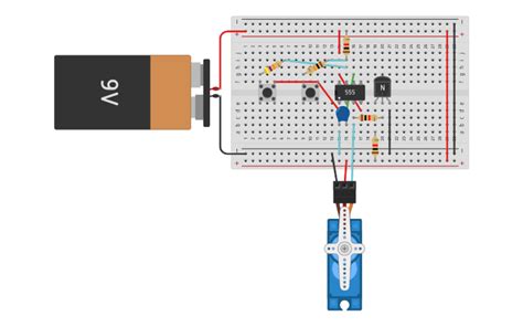 Circuit Design 555 Tinkercad
