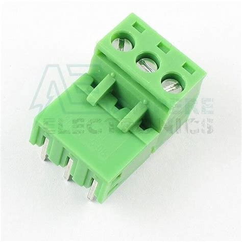 Pluggable Terminal Block 3 Pin Flux Electronix