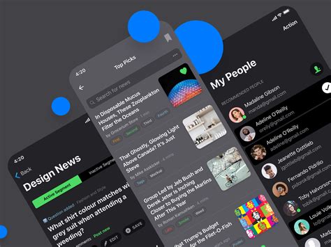 IOS List UI Design By Roman Kamushken On Dribbble