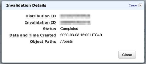 Aws Cliでcloudfrontに複数のinvalidationを作成する Simple Is Beautiful