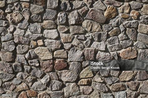 Stone Wall Background Rock Masonry Material Texture Interior Stock