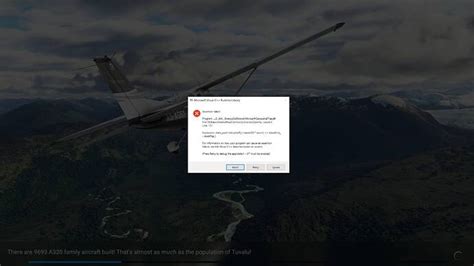 C Assertion Error Hardware Peripherals Microsoft Flight Simulator Forums