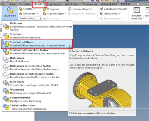 Solved Shaded With Edges View Autodesk Community