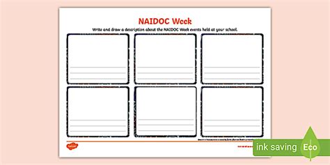 Naidoc Week Description Worksheet Naidoc Week Twinkl
