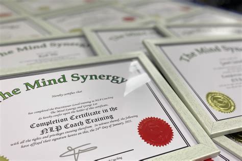 Nlp Certification In Singapore The Mind Synergy Sg