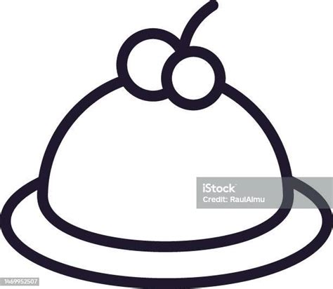 케이크 개념입니다 배너 전단지 및 웹 사이트에 대한 현대적인 개요 고품질 그림 트렌디한 플랫 스타일로 편집 가능한 획 케이크의 선 아이콘 개념에 대한 스톡 벡터 아트 및