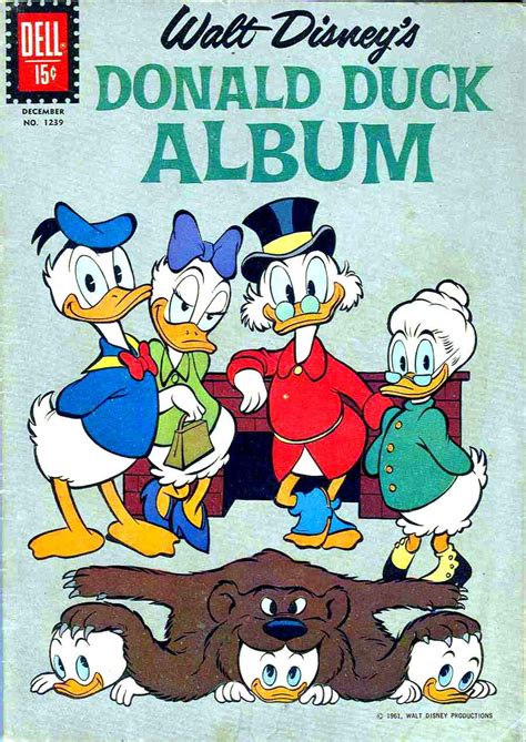 Donald Duck Album Four Color Comics V2 1239 Carl Barks Cover Pencil Ink