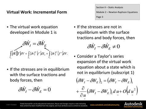 Ppt Static Analysis Newton Raphson Equations Powerpoint Presentation Id 2160909