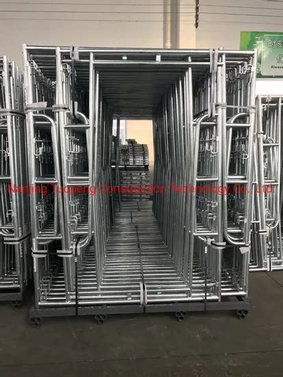 Frame Scaffolding Galvanized Walkthrough Frame Scaffolding