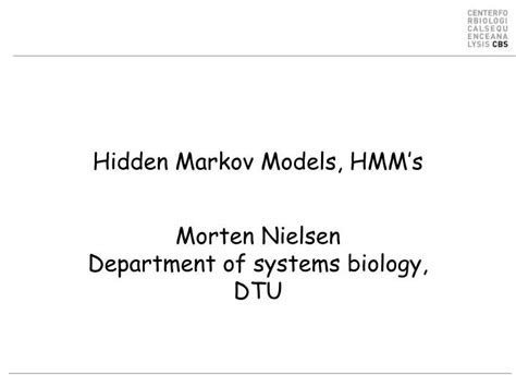 ppt hidden markov models hmm s powerpoint presentation free