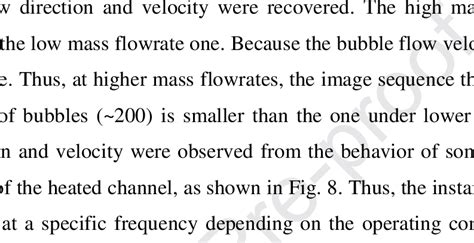 This Figure Shows The Bubble Flow Velocity Compared To The Average