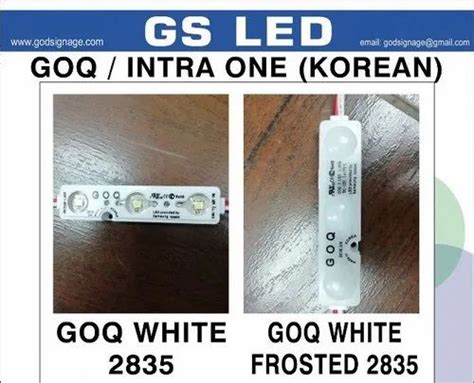 Green Injection Modules 0 72W At Rs 180 20 Piece In Ludhiana ID 19825119788