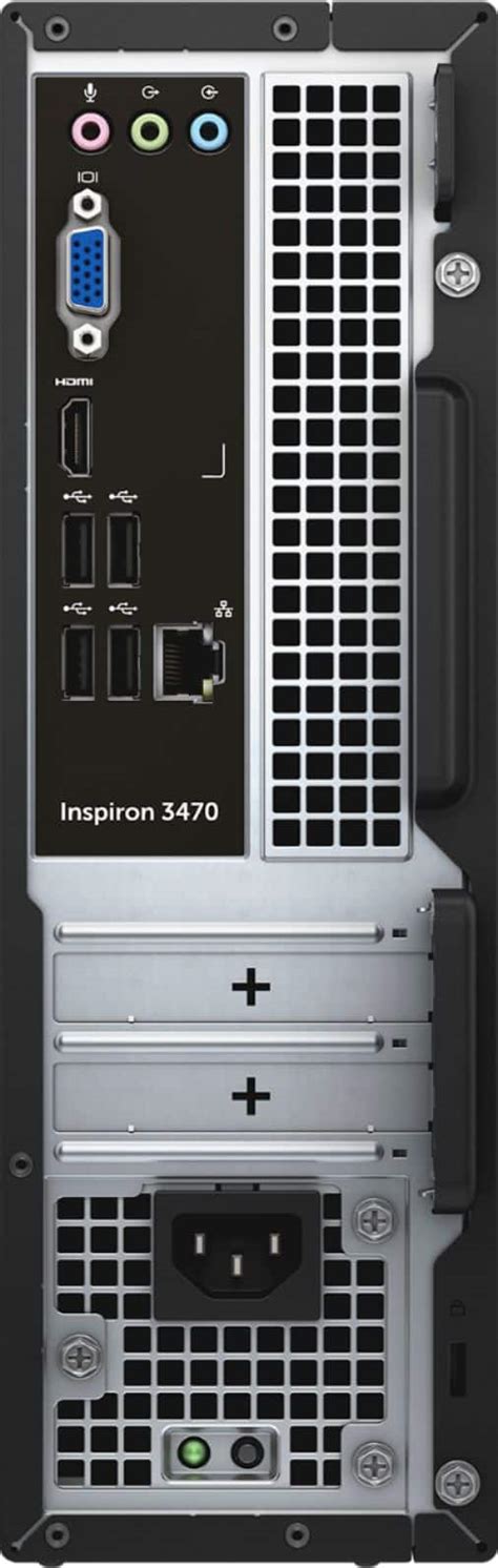 Best Buy Dell Inspiron Desktop Intel Core I GB Memory TB Hard Drive Black With Silver Trim