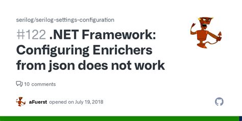 Net Framework Configuring Enrichers From Json Does Not Work · Issue 122 · Serilogserilog