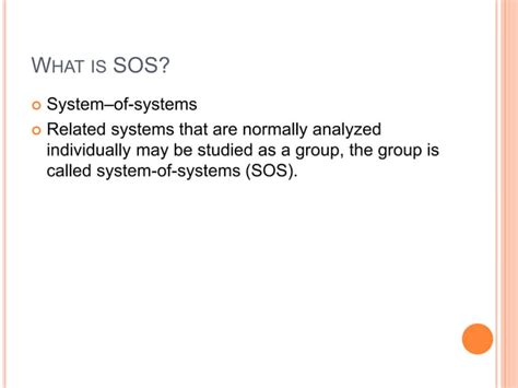 Introduction To Systems Engineeringpptx