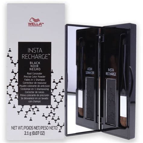 Insta Recharge Root Concealer Powder Black By Wella For Unisex 0 07